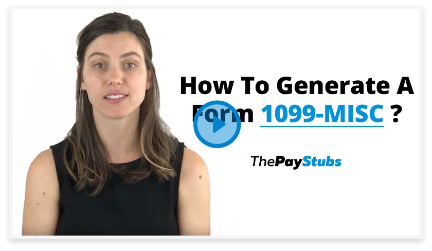 1099 Online | No#1 1099 Generator - ThePayStubs
